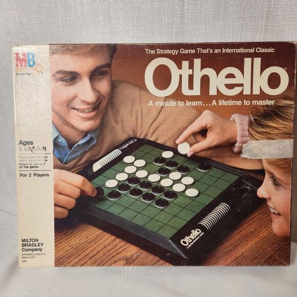 Games | Vintage Othello Classic Board Game Milton Bradley 1986 Complete | Poshmark